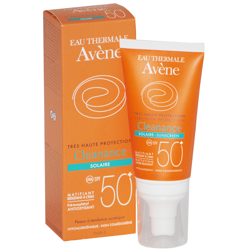 Prix d'Avene Soins solaires cleanance spf 50+ 50 ml