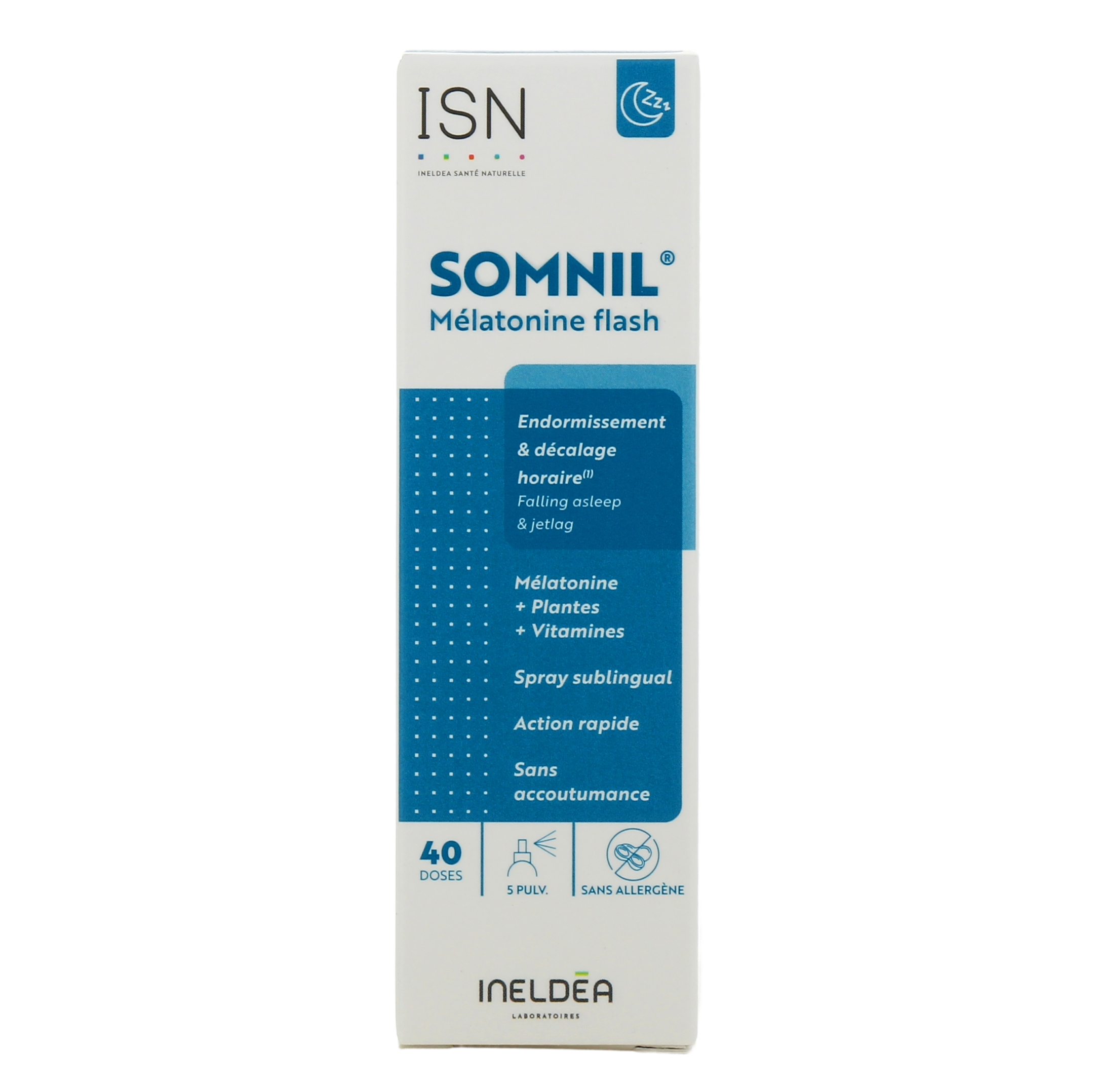 Ineldea Somnil Melatonine Flash - Complément alimentaire sommeil