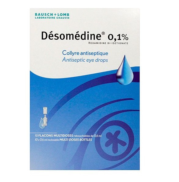 Prix de DESOMEDINE COLLYRE boite de 10 flacons multidoses - Chauvin ...