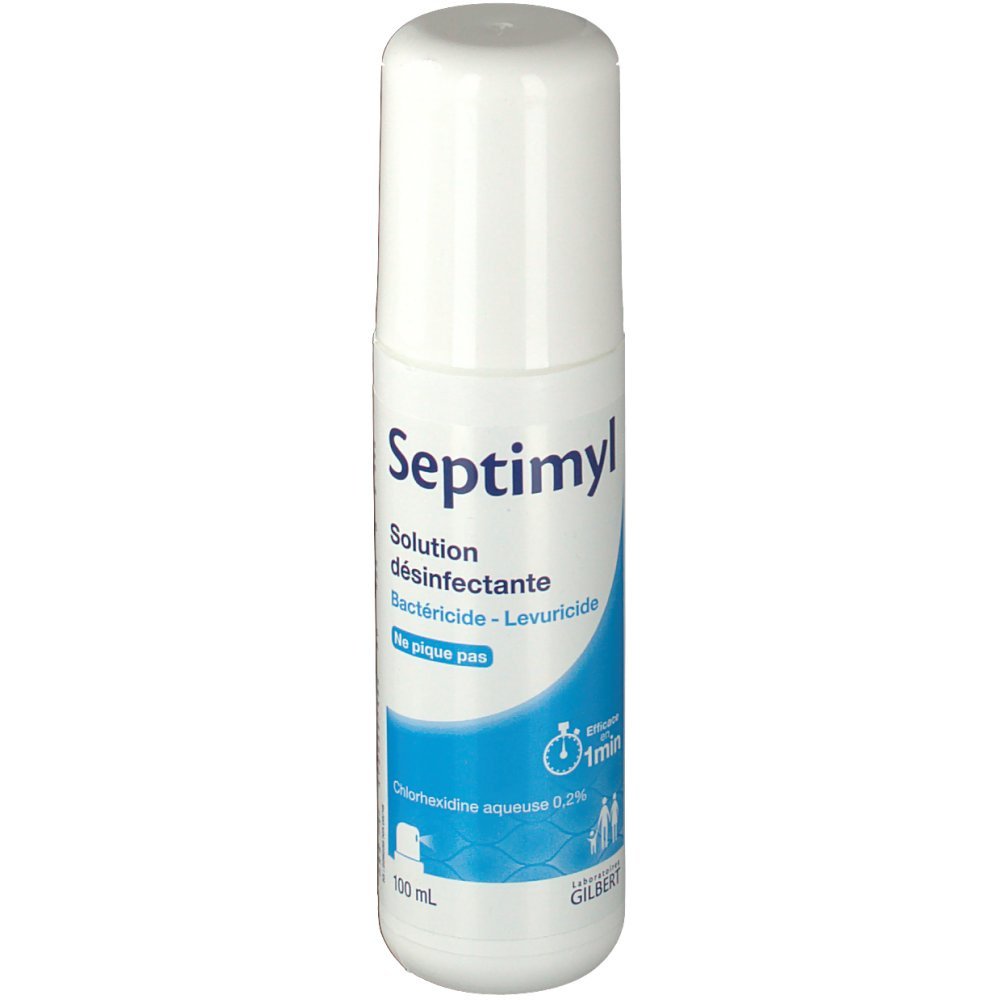 - septimyl solution desinfectante spray 100ml - GILBERT | Pharmacie des ...