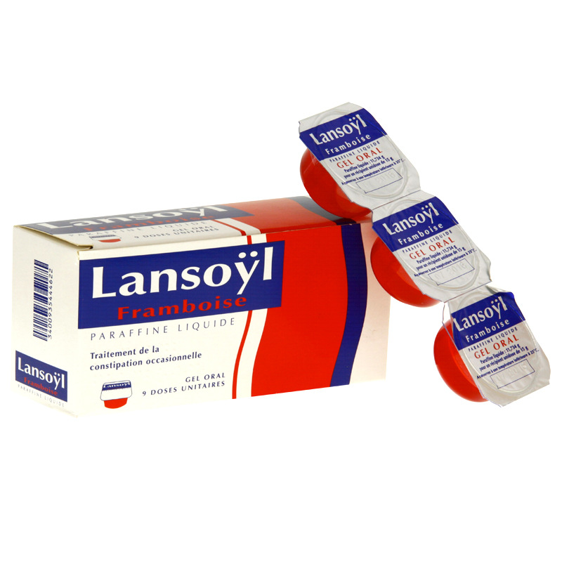 Lansoyl framboise - gel oral en récipient unidose - boîte de 9 ...