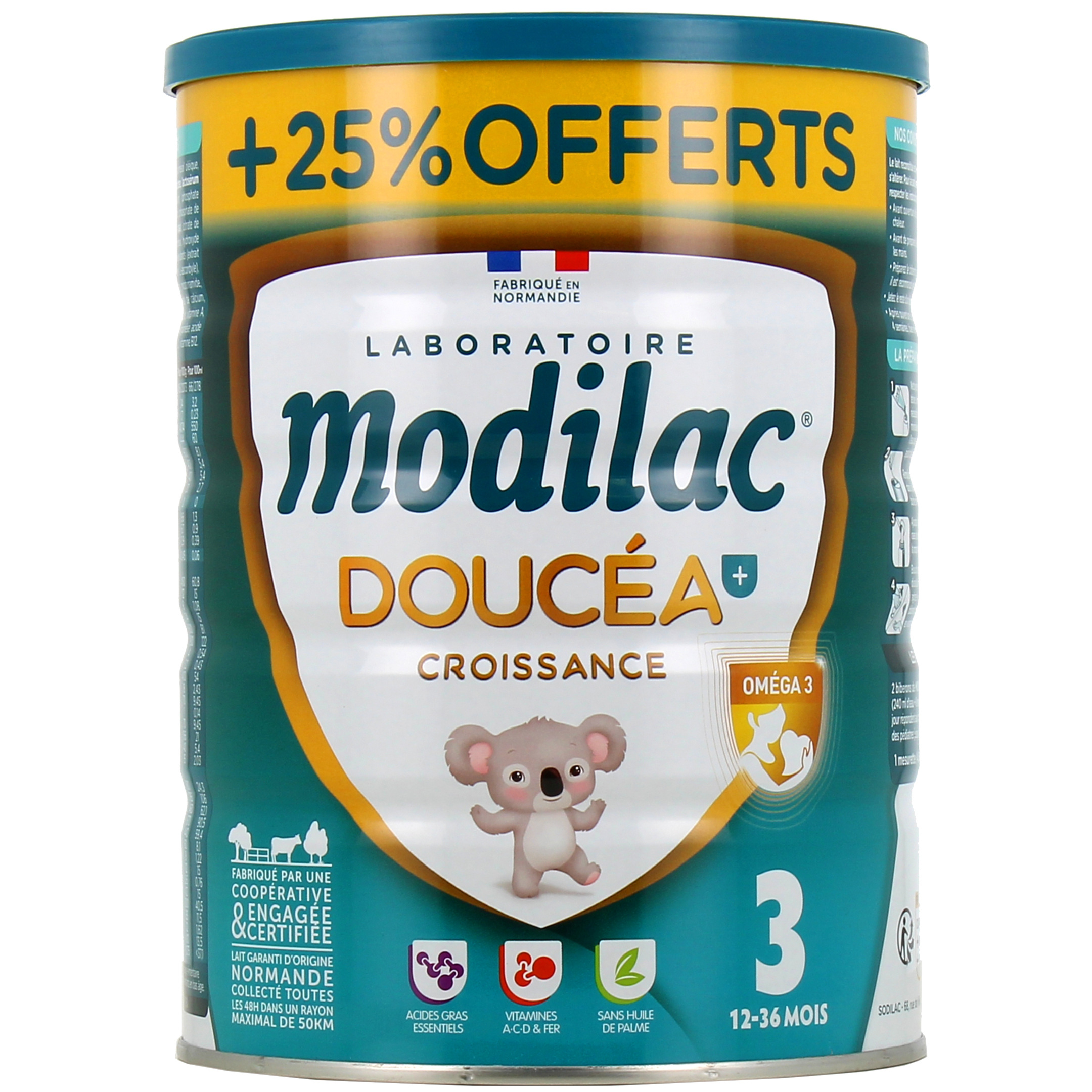 Modilac Doucéa+ Croissance Lait 12-36 mois