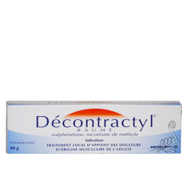 Décontractyl Baume en tube 80g - SANOFI | Pharmacie des drakkars