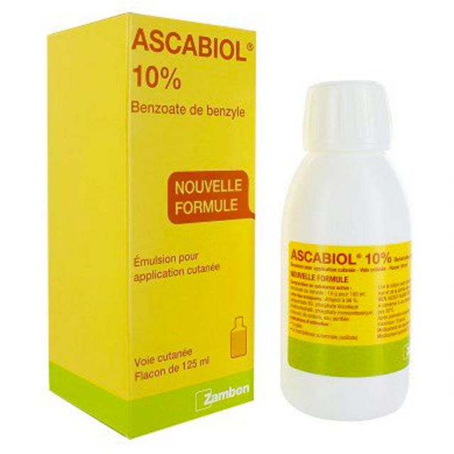 Ascabiol 10% émulsion 125 ml | Pharmacie des drakkars