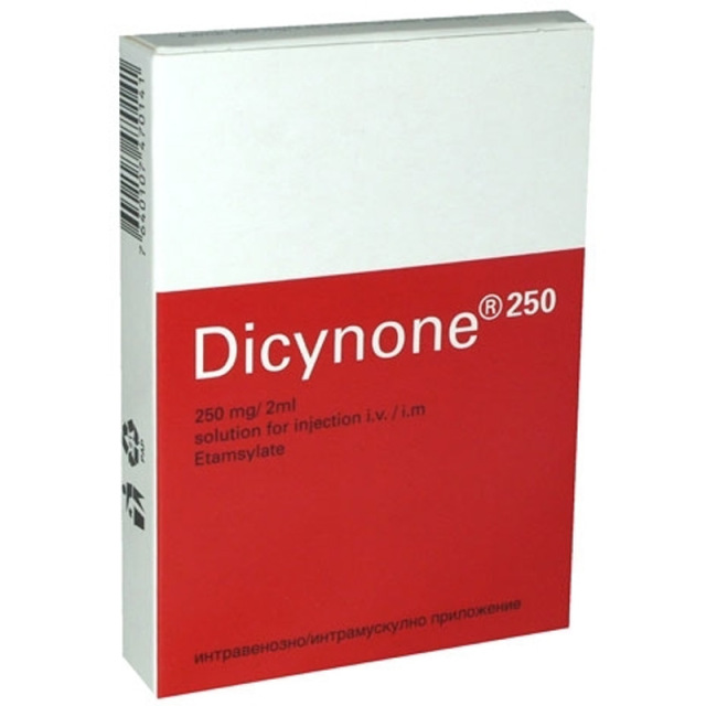 Dicynone 250 mg / 2 ml solution injectable 6 ampoules | Pharmacie des ...