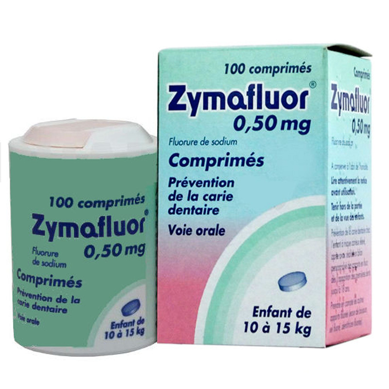 Zymafluor 0,50mg tube de 100 comprimés | Pharmacie des drakkars